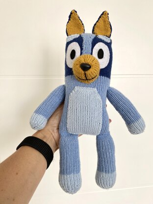 Toy Bluey Knitting pattern by yayacreative | LoveCrafts