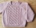 Laura Lace Panel Sweater Knitting pattern by ellie woods designs ...