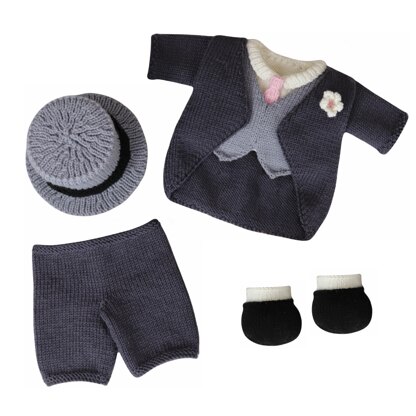 Groom (Knit a Teddy) Knitting pattern by Knitables | LoveCrafts