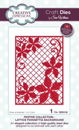 Creative Expressions Festive Craft Dies By Sue Wilson - Lattice ...