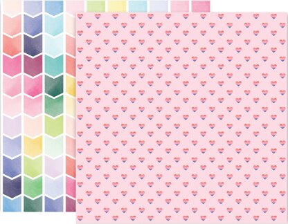 American Crafts Paige Evans Bloom Street Double-Sided Cardstock 12"X12 ...