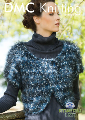 Shortsleeve Cardigan With Crochet Edgings in DMC Cottage Style Lizzy ...