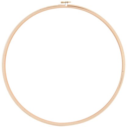 Darice Wood Hoop 14in | LoveCrafts