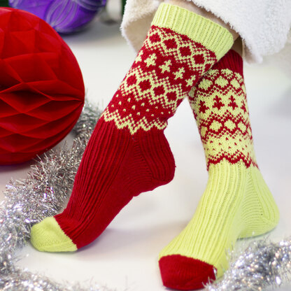 Universal Yarn Holiday Elf Socks at WEBS | Yarn.com