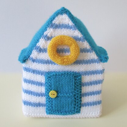 Beach Hut Knitting pattern by Amanda Berry | Knitting Patterns | LoveCrafts