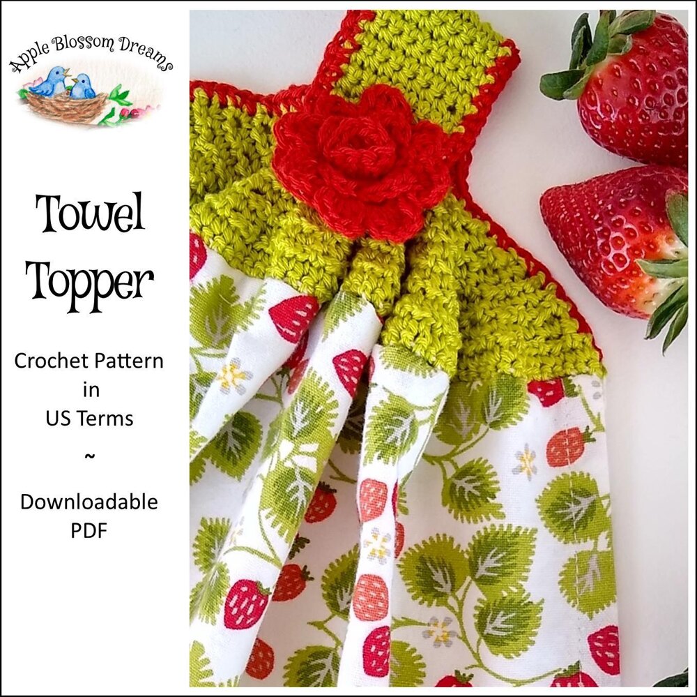 Free Crochet Towel Topper Pattern