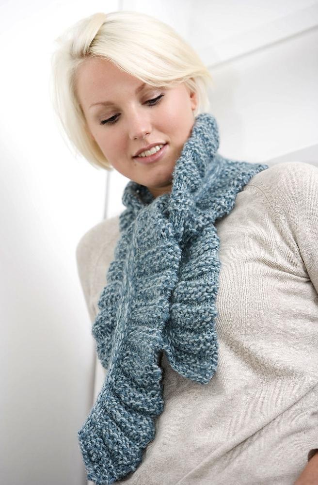 Knitting Pattern Curly Scarf