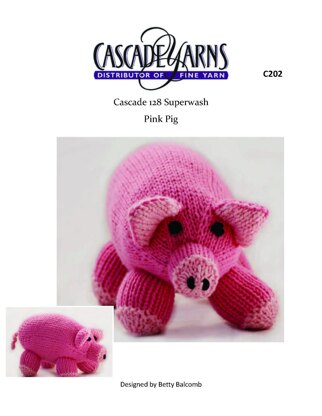 Cascade Yarns C202 Pink Pig (free) at WEBS | Yarn.com
