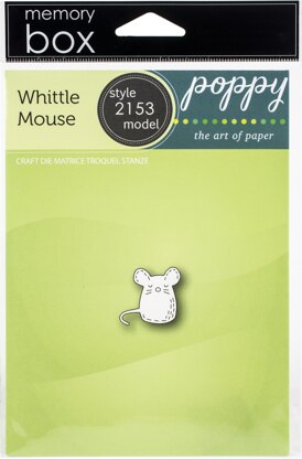 Memory Box Poppystamps Metal Dies - Whittle Mouse | LoveCrafts