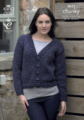 King Cole Chunky Tweed | Knitting Yarn & Wool | LoveCrafts