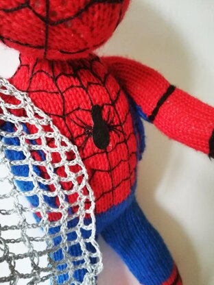 Spider-Man Knitting pattern by MamaKlaraToys | LoveCrafts