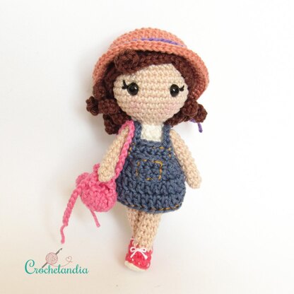 Maristela and her cute outfits - crochet pattern by Crochelandia ...