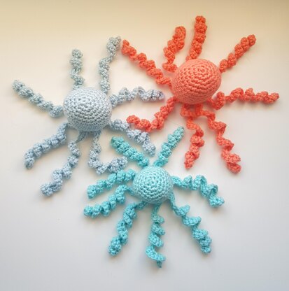 Octopus Crochet pattern by The Cat and Wool | LoveCrafts