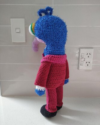 GONZO MUPPET Crochet pattern by KiwiCuddlies | LoveCrafts