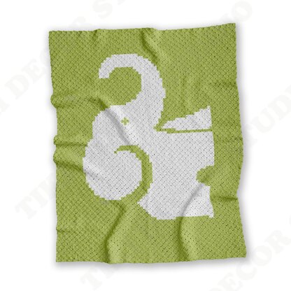 Baby Elephant Blanket C2C Diagonal Crochet Pattern Animal Graphgan ...