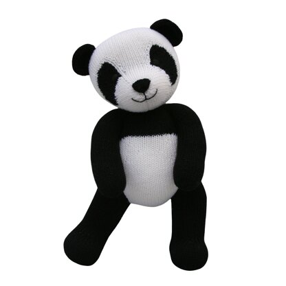 Panda (Knit a Teddy) Knitting pattern by Knitables | LoveCrafts