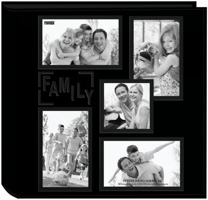 Pioneer 5-Up Sewn Embossed Collage Frame Photo Album 12"X12" - Family ...