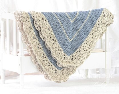 Quinn Baby Blanket #151 Crochet pattern by Cali Chic Baby | LoveCrafts