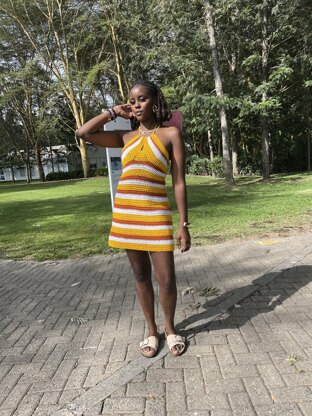 Golden Hour Slip Dress Crochet Pattern | Beginner Summer Dress ...
