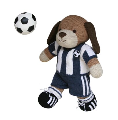 Football Kit (Knit a Teddy) Knitting pattern by Knitables | LoveCrafts