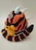 Punky Tiger Tea Cosy | LoveCrafts