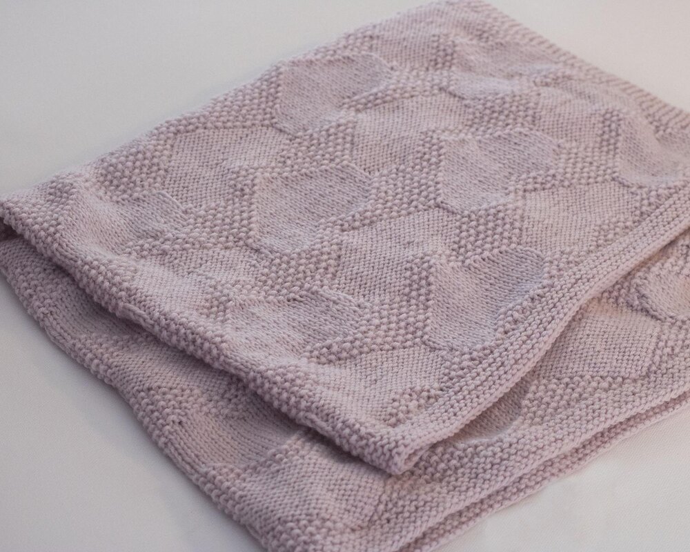 Heart Knitting Pattern For Baby Blanket