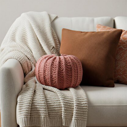 Pumpkin Pillow | LoveCrafts