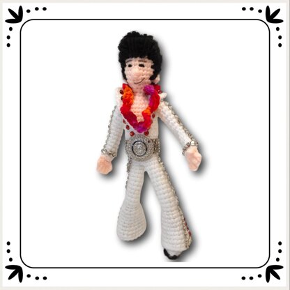 Elvis Amigurumi Crochet pattern by Monchou Designs | LoveCrafts