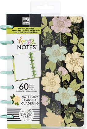Happy Planner Mini Notebook W/60 Sheets - Homebody- Dot Lined Paper ...