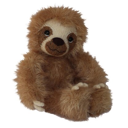 Sloth (Knit a Teddy) Knitting pattern by Knitables | LoveCrafts