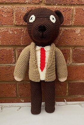Mr Beans Teddy Bear Crochet Pattern Crochet pattern by Teenie Crochets ...