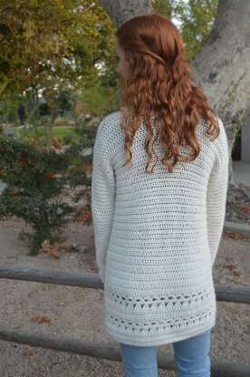 Angelica Cardigan Crochet pattern by Rachel Counts | LoveCrafts