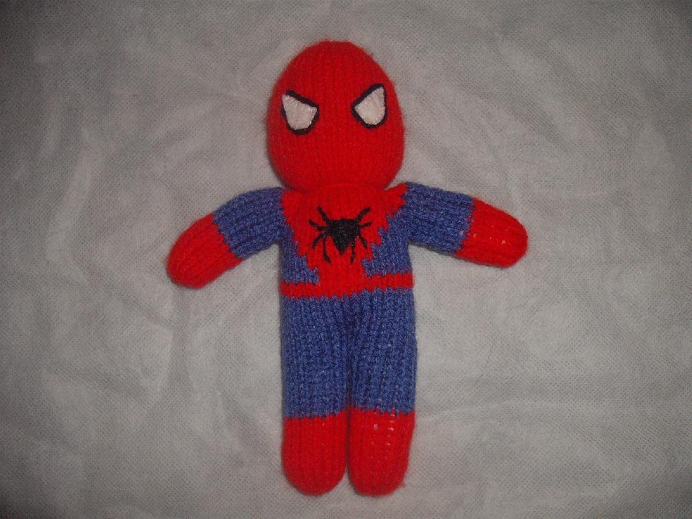 Spiderman Knitting Pattern Knit Spiderman Chart Intarsia Knitting