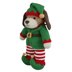 Elf Outfit (Knit a Teddy) Knitting pattern by Knitables | LoveCrafts