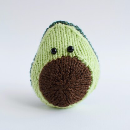 Avocado Knitting pattern by Amanda Berry | LoveCrafts