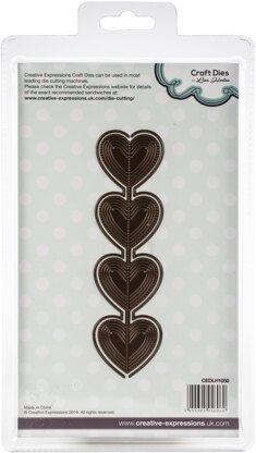 Creative Expressions Cut & Lift Die Collection - Heart String Edger ...