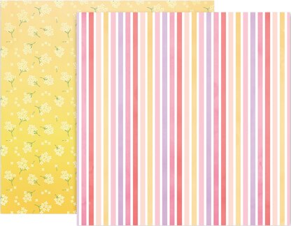 American Crafts Paige Evans Bloom Street Double-Sided Cardstock 12"X12 ...