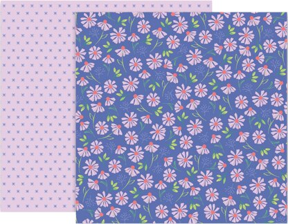 American Crafts Paige Evans Bloom Street Double-Sided Cardstock 12"X12 ...