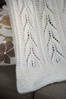 Along the Garden Path Blanket Knitting pattern by Kelene Kinnersly ...