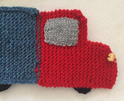 Child's Truck Scarf - Knitting ePattern Knitting pattern by Frugal ...