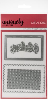 Uniquely Creative Metal Dies - Stitching Rectangle | LoveCrafts