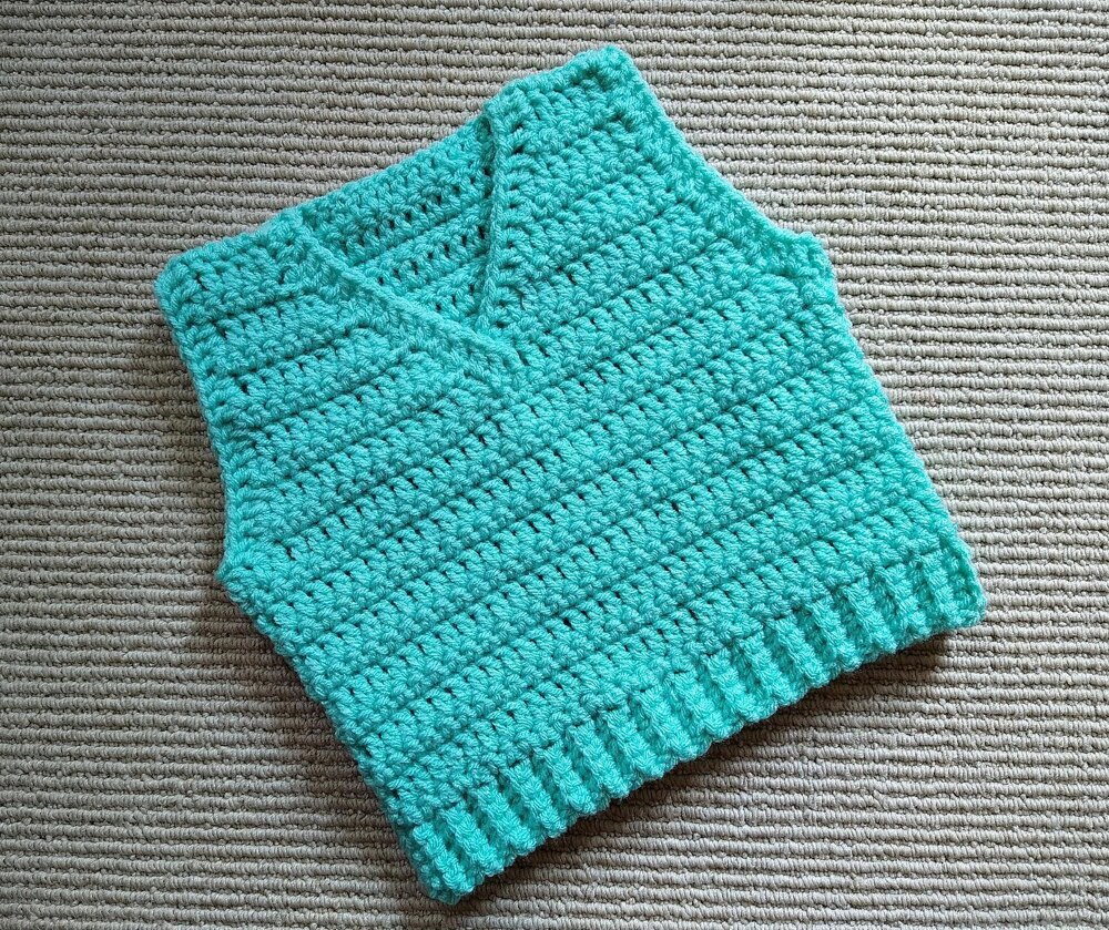 Baby Vest Crochet Pattern