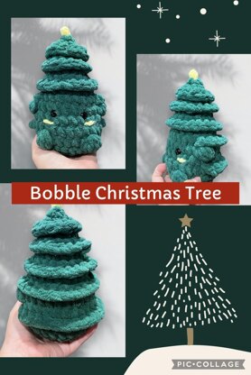 Bobble Christmas Tree Crochet pattern by Happy Stitch | LoveCrafts