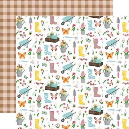 Echo Park Paper I Love Spring Double-Sided Cardstock 12"X12" 25/Pkg ...