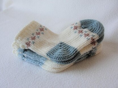 Shylah Baby Socks Knitting pattern by Martha McKeon | LoveCrafts