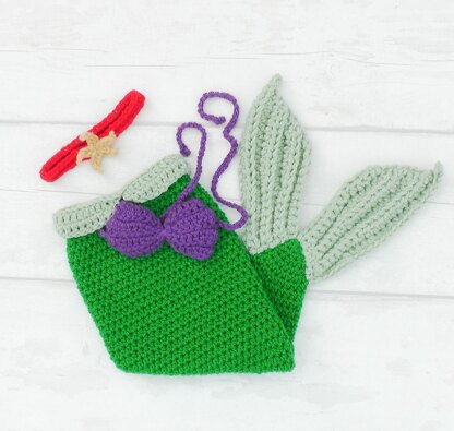 Ariel Mermaid Tail Set | LoveCrafts