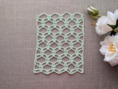Crochet Lace Scarf Chart/Pattern #82 | LoveCrafts