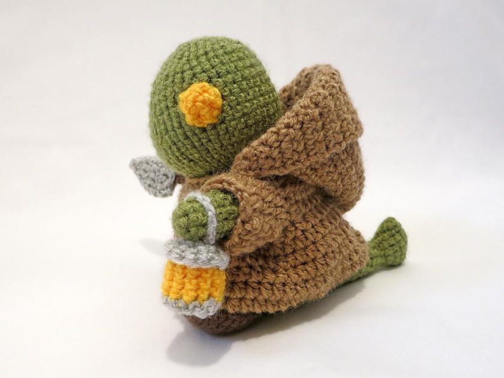 Amigurumi Final Fantasy Tonberry Crochet pattern by Mevlinn Gusick LoveCrafts