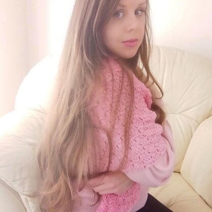 Crochet Fantine Prayer Shawl Pattern | LoveCrafts