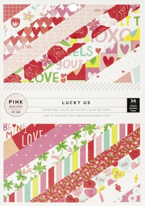 American Crafts Pink Paislee Single-Sided Paper Pad 6"X8" 36/Pkg ...